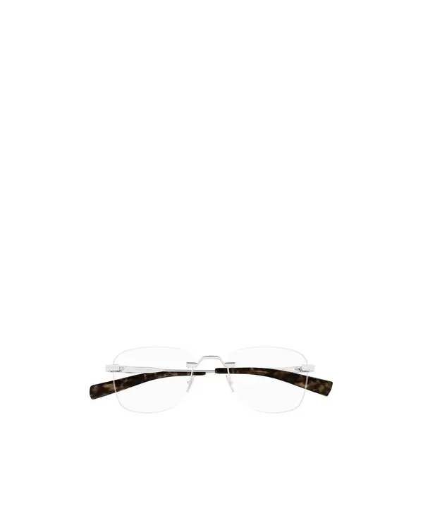 Saint Laurent Round-frame Glasses - Silver