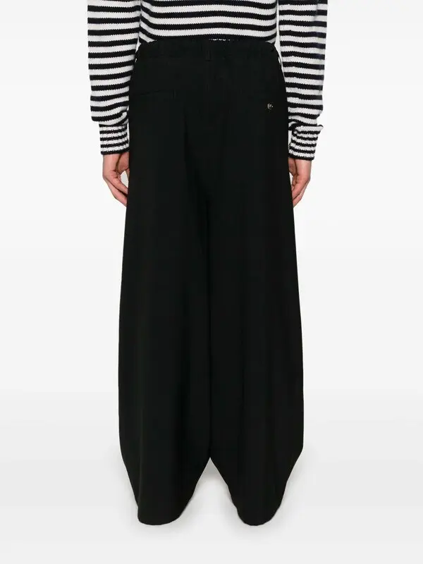 Marni Straight-leg Drawstring Trousers - Black