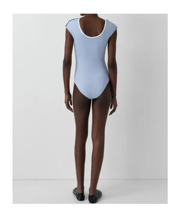 Gimaguas Ale Buttoned One-piece Swimsuit