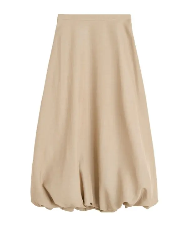 BY MALENE BIRGER Balloon Skirt - Nude