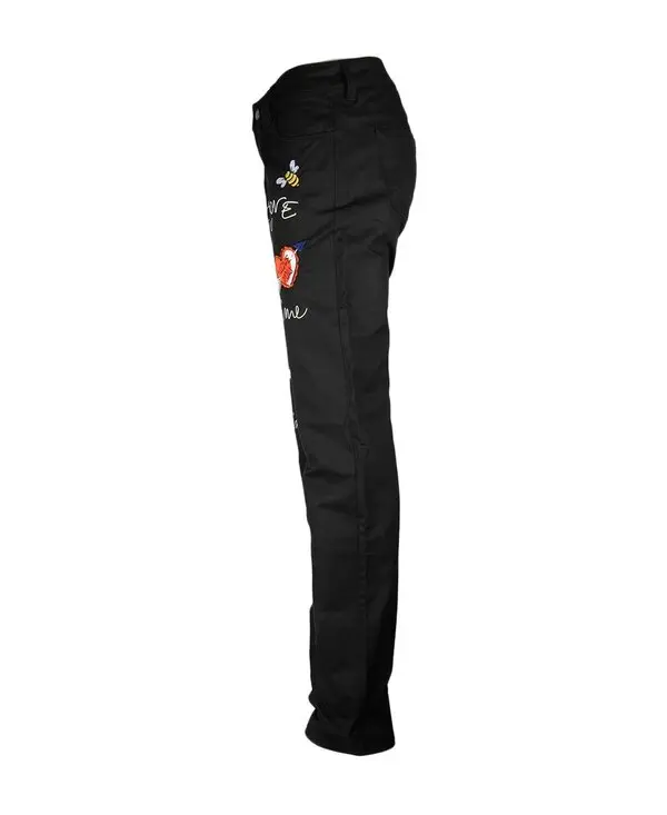 Moschino Printed Jeans