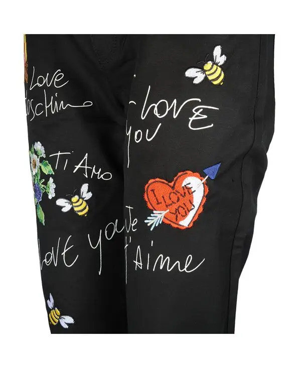 Moschino Printed Jeans