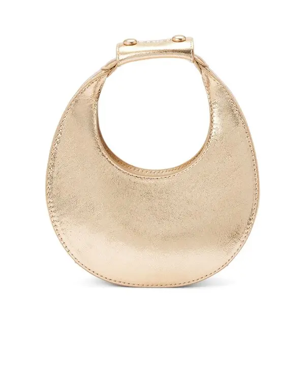 Staud Embossed Logo Tote Bag - Golden