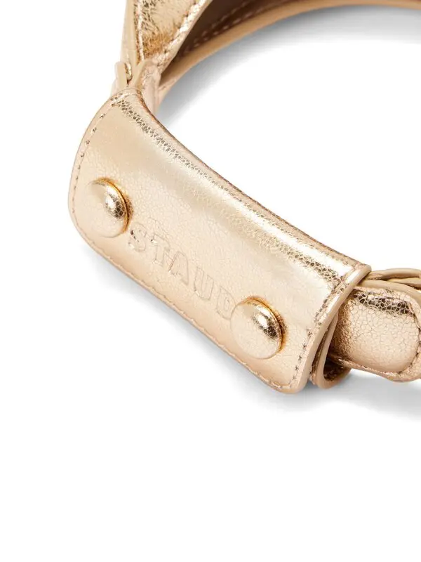 Staud Embossed Logo Tote Bag - Golden