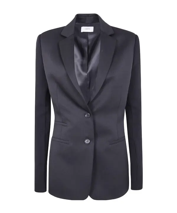 Coperni Hybrid Rib Tailored Jacket - Black