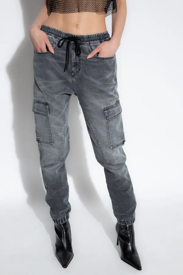 DIESEL® 2051 D-ursy Mid-rise Slim-leg Jeans - Gray