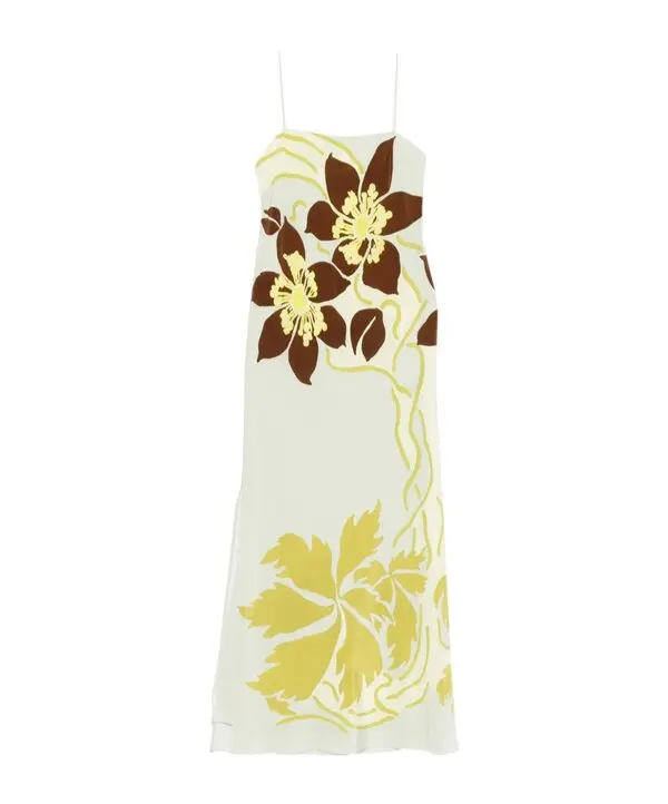 SIR. Floral Print Maxi Dress - White