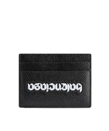Balenciaga Logo Patch Card Holder