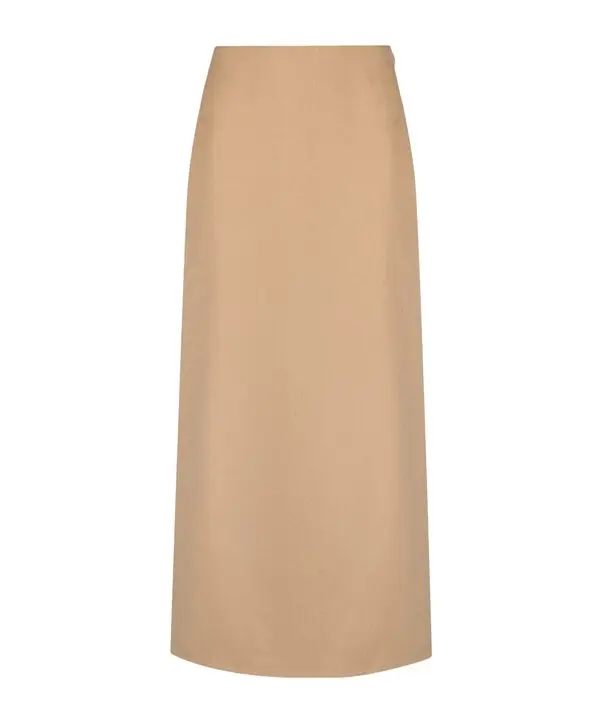BY MALENE BIRGER High Waist Midi Skirt With Side Slits