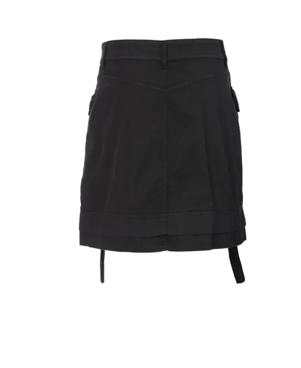 Iceberg Zip-detail Cargo Skirt