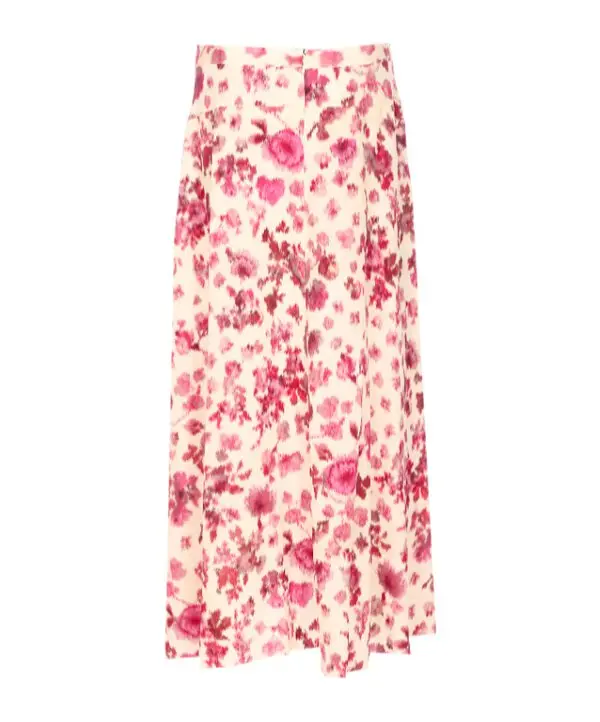 Isabel Marant Étoile Floral Printed Slit Maxi Skirt - No