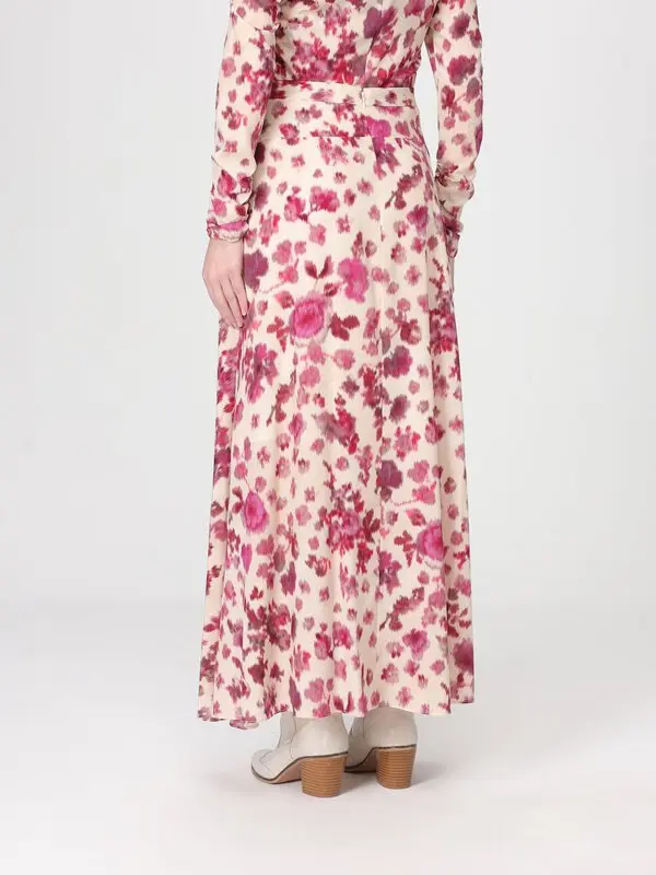 Isabel Marant Étoile Floral Printed Slit Maxi Skirt - No