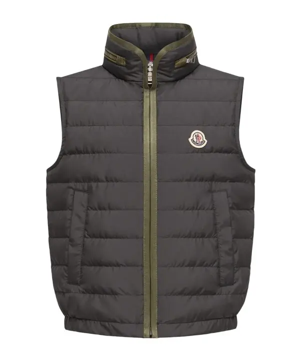 Moncler Ayten Hooded Down Gilet - Black