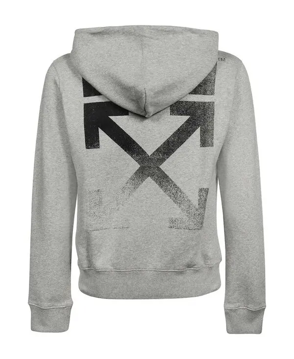 Off-White Arrows-print Logo Drawstring Hoodie