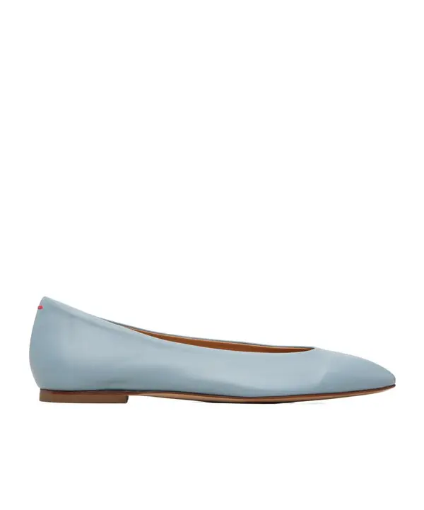 AeydĒ Ellie Almond-toe Flats