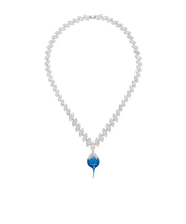 Ottolinger Dipped Diamond Necklace - White