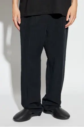Fear Of God Pleated-front Drawstring Trousers - Black
