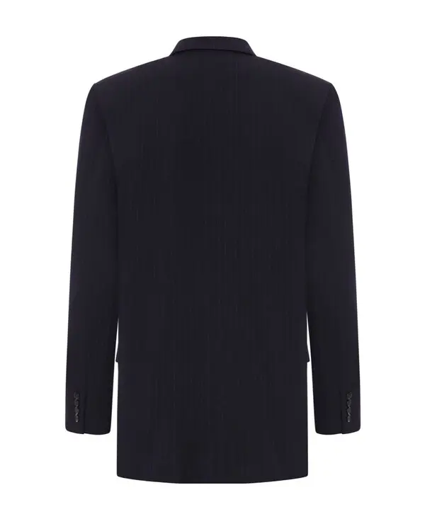 Saint Laurent Double-breasted Striped Blazer
