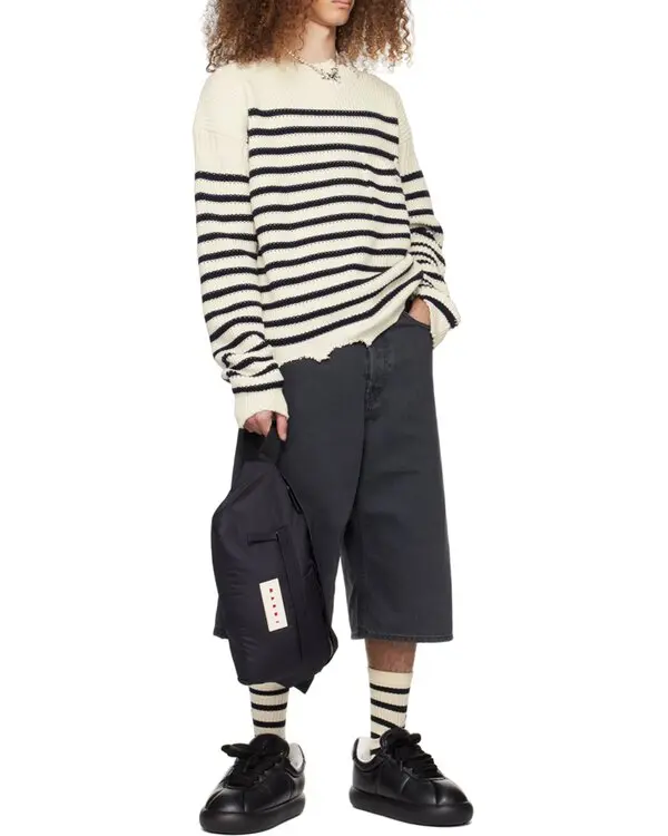 Marni Padded Low-top Sneakers - Black