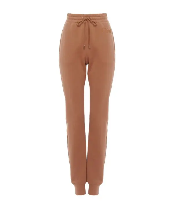 Chloé Elastic Waist Sweatpants - Blush Nude