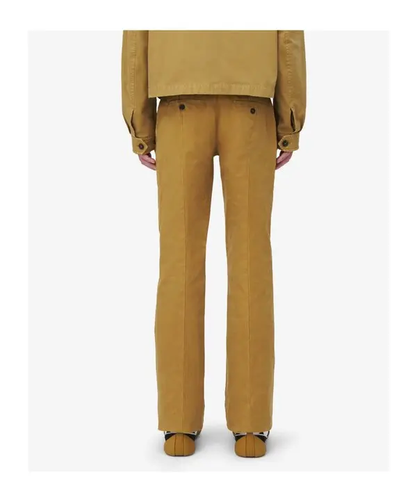 Alexander McQueen Low-waisted Chino Trousers