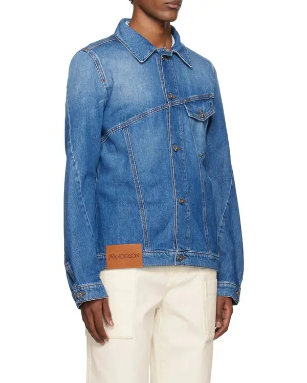 J.W.ANDERSON Twisted Denim Jacket