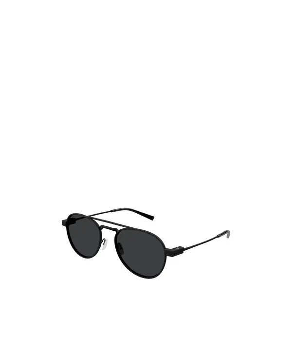 Saint Laurent Aviator Frame Sunglasses - Black