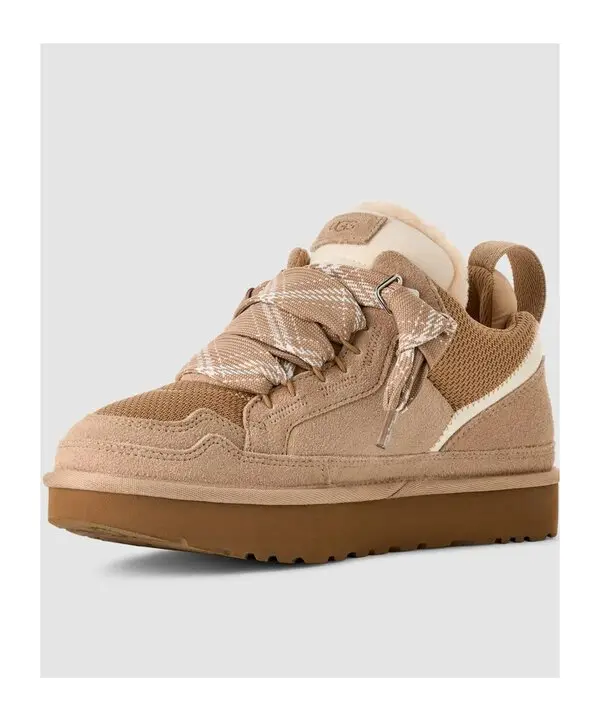 UGG Lowmel Shearling Low-top Sneakers - Sand