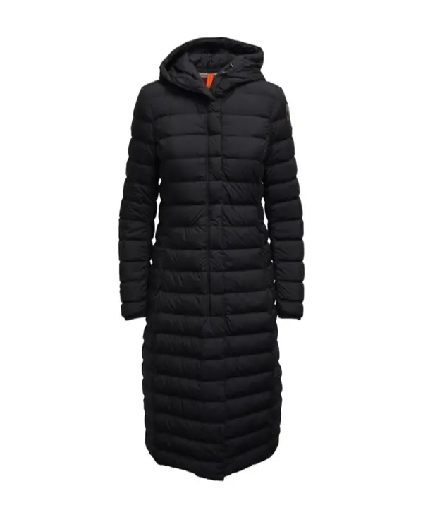 PARAJUMPERS Long Down Jacket With Hood And Buckle Closure