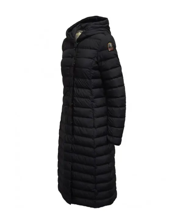 PARAJUMPERS Long Down Jacket With Hood And Buckle Closure