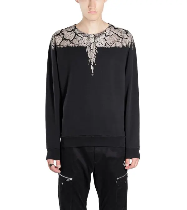 MARCELO BURLON COUNTY OF MILAN Wing Printed Sweater