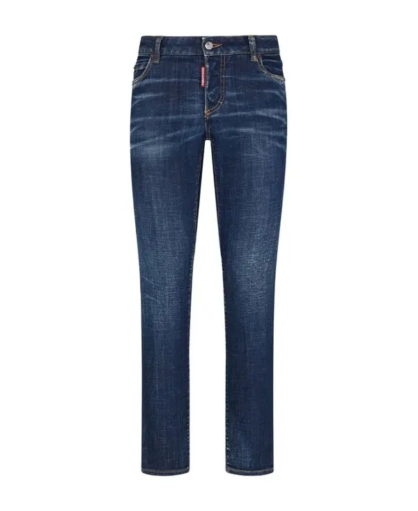 Dsquared2 Low Rise Skinny Fit Jeans - Blue