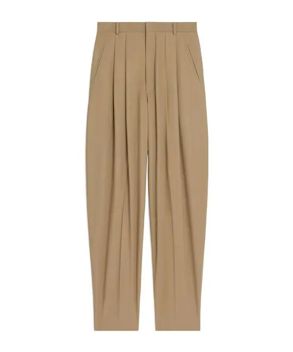 Celine Montauk Trousers In Wool