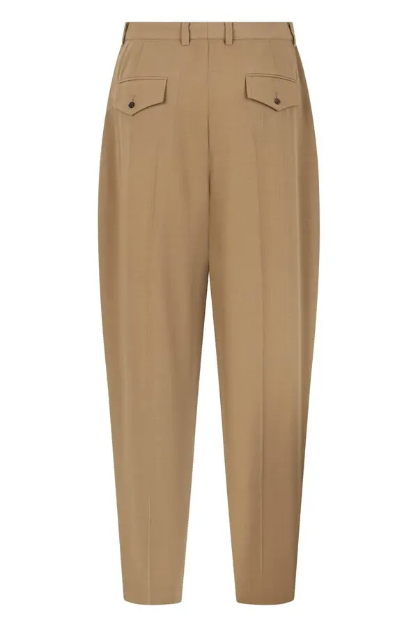 Celine Montauk Trousers In Wool
