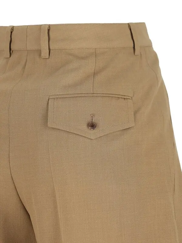 Celine Montauk Trousers In Wool