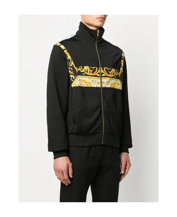 Versace Barocco Logo Print Track Jacket