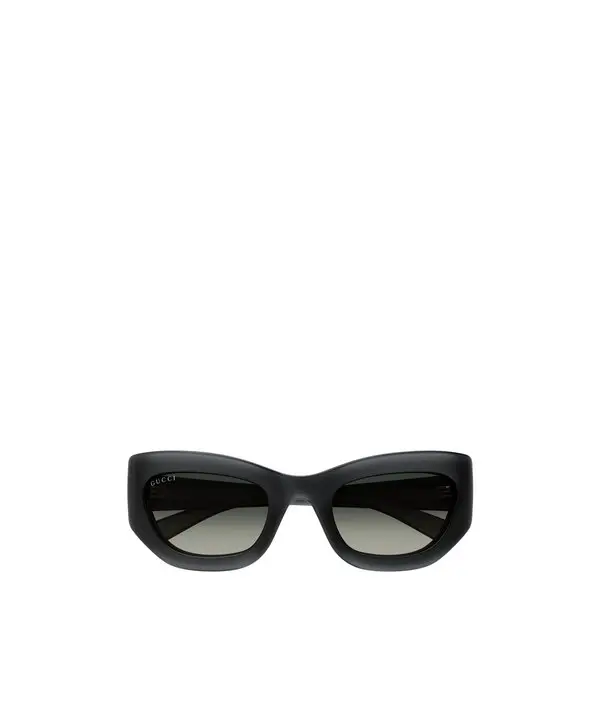 Gucci Rectangular Logo Sunglasses - Grey