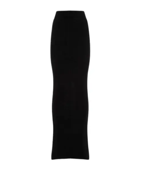 Rick Owens Porterville Runway Pillar Skirt - Black