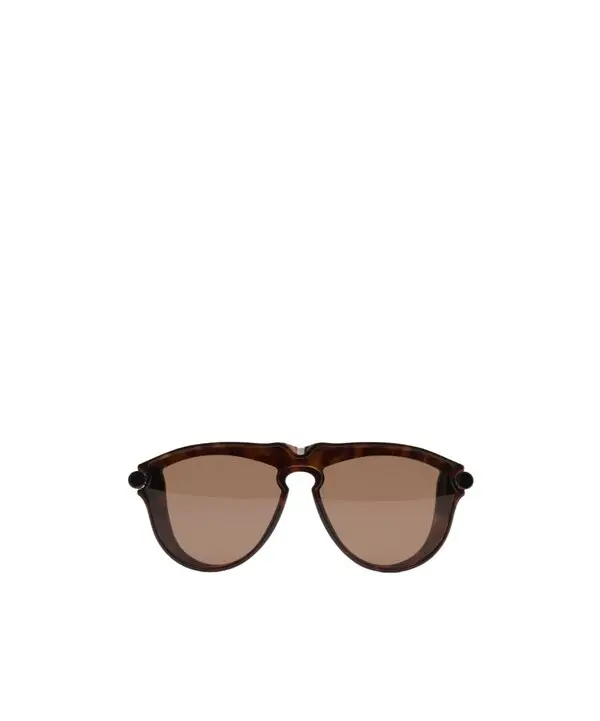 Burberry Tubular Pilot-frame Sunglasses - Brown