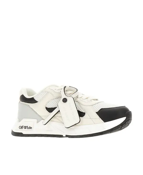 Off-White Kick Off" Lace-up Sneakers - White