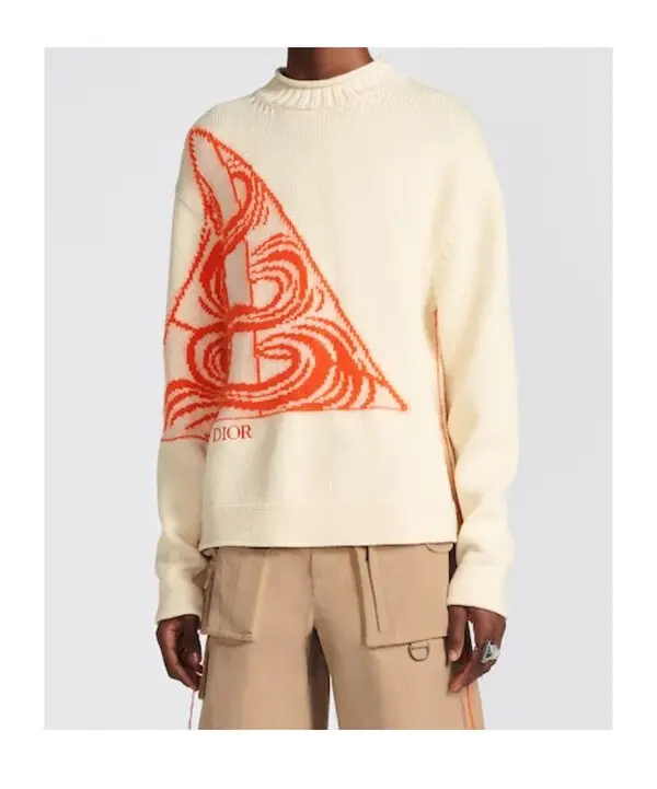 Dior Sweater With Asterodior Pattern