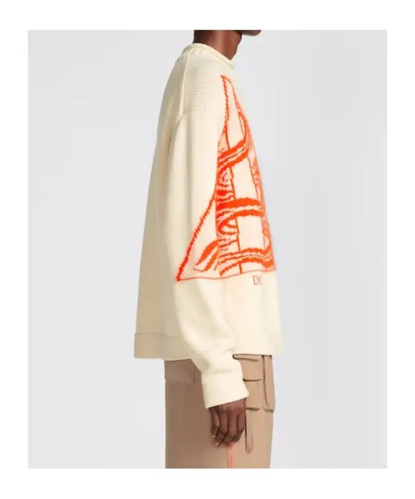 Dior Sweater With Asterodior Pattern