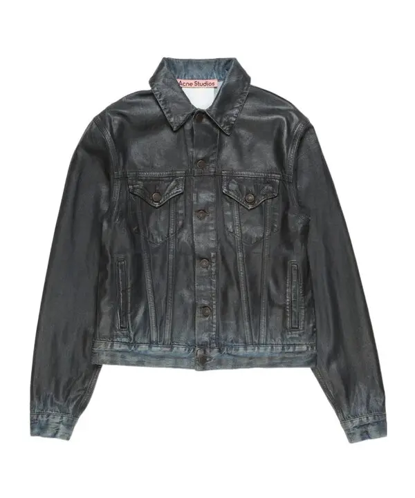Acne Studios Coated Denim Jacket