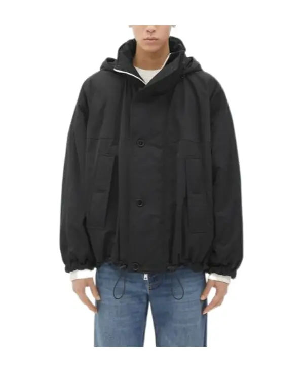 Bottega Veneta Long-sleeved Padded Jacket With Hood