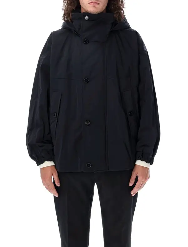 Bottega Veneta Long-sleeved Padded Jacket With Hood