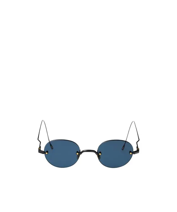 Thom Browne Oval Sunglasses - Blue