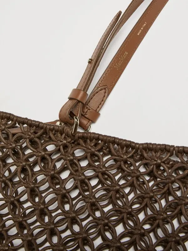 Max Mara Woven Tote Bag