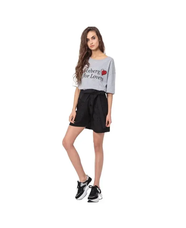 Iceberg Printed T-shirt With Logo - White