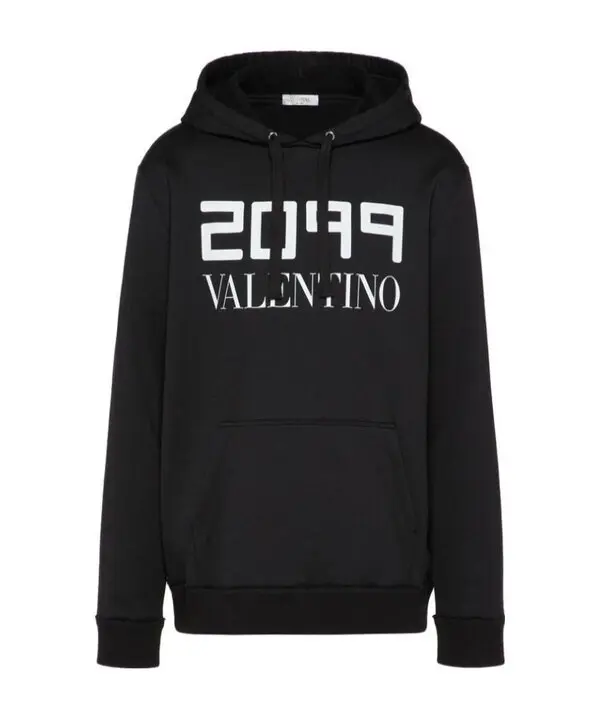 Valentino Garavani Logo Printed Hoodie
