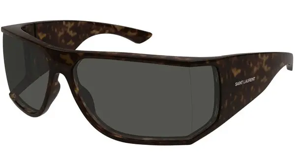 Saint Laurent Mask-frame Sunglasses - Black